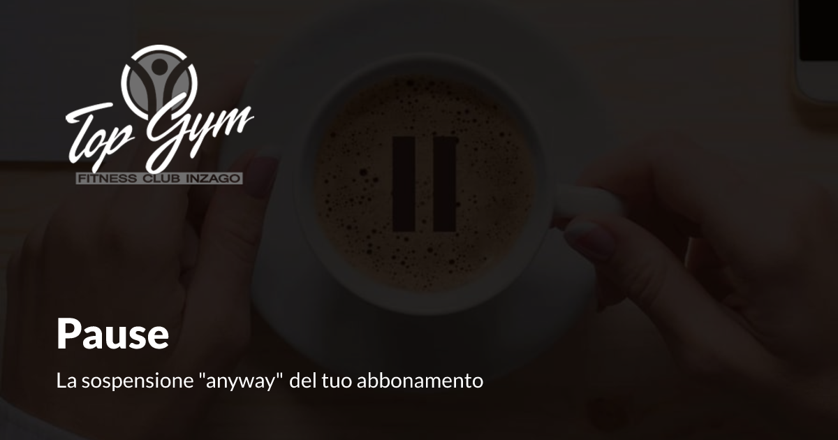 Pause | Top Gym — Palestra, piscina ed estetica a Inzago